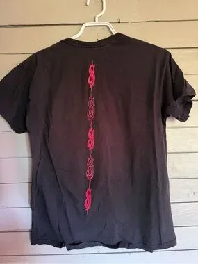 Slipknot | Tops | Slipknot Black Red Graphic Short Sleeve Tee | Poshmark